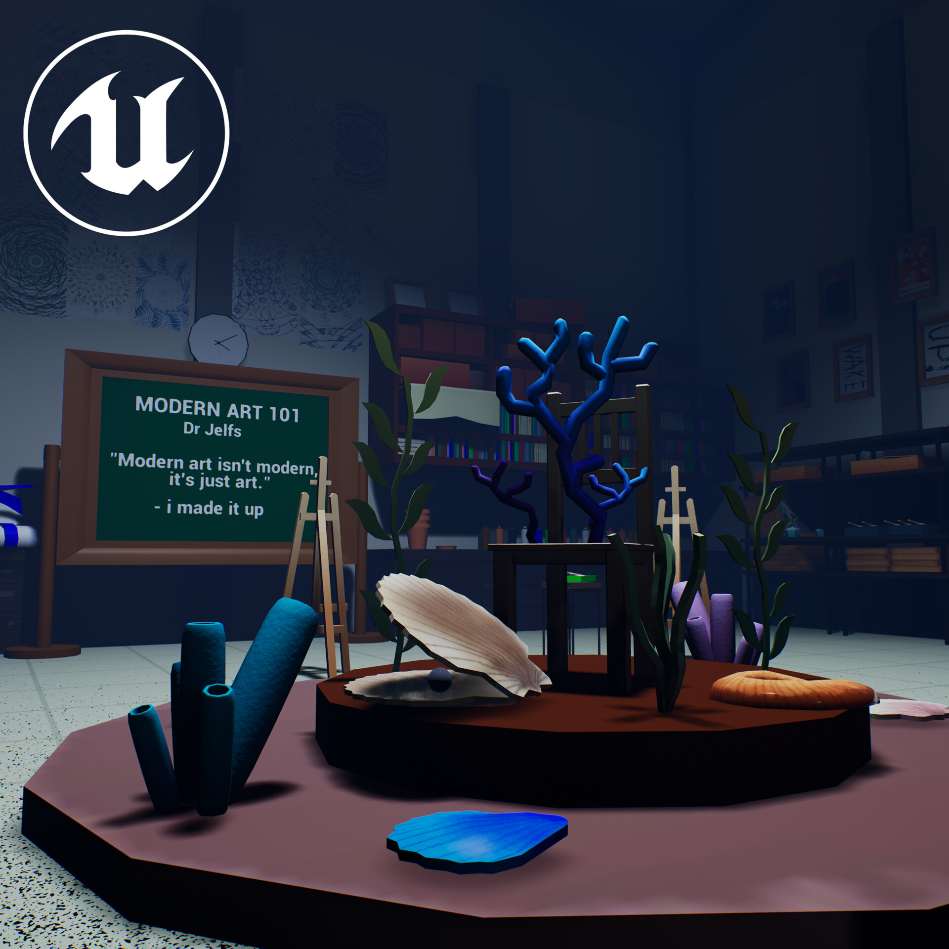 ArtStation - System Override Environment