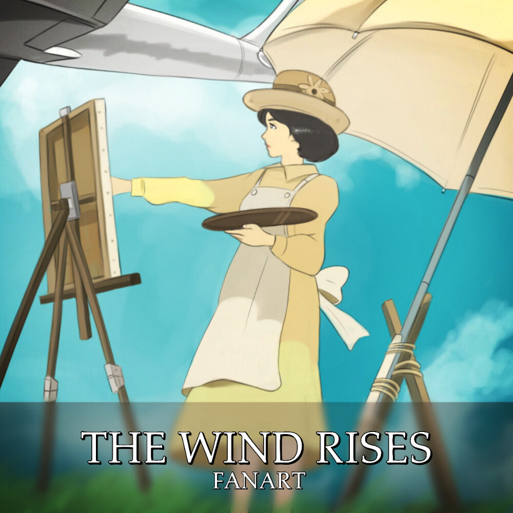 ArtStation - The Wind Rises, Fanart