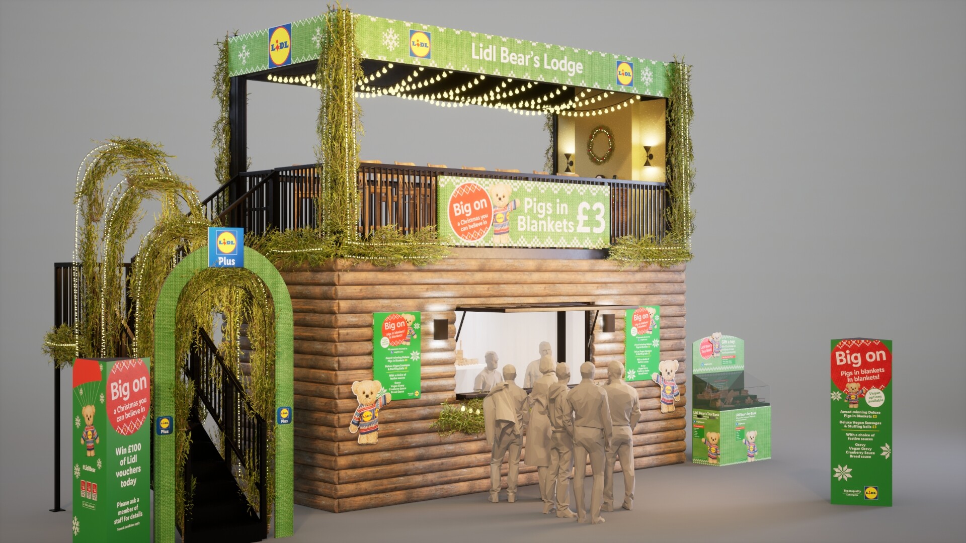 ArtStation - LIDL - Winter Wonderland 2022