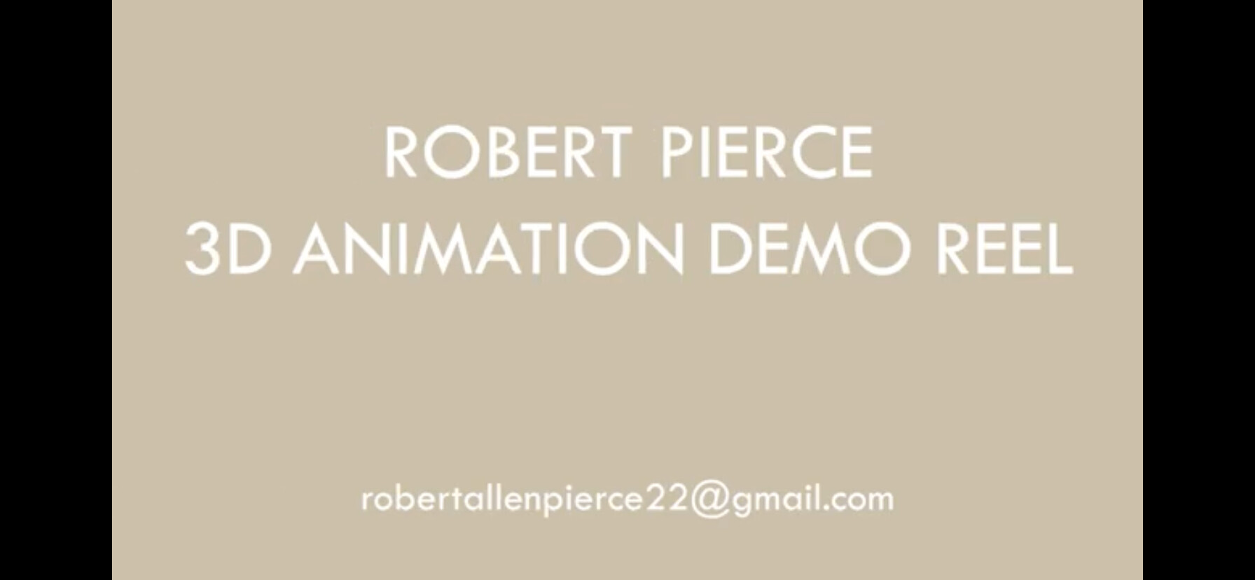 ArtStation - 3D Animation Demo Reel