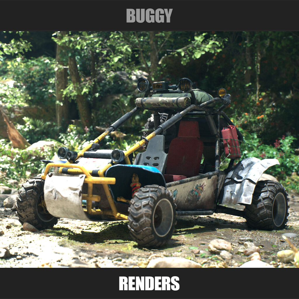 ArtStation - Buggy(Game Ready)