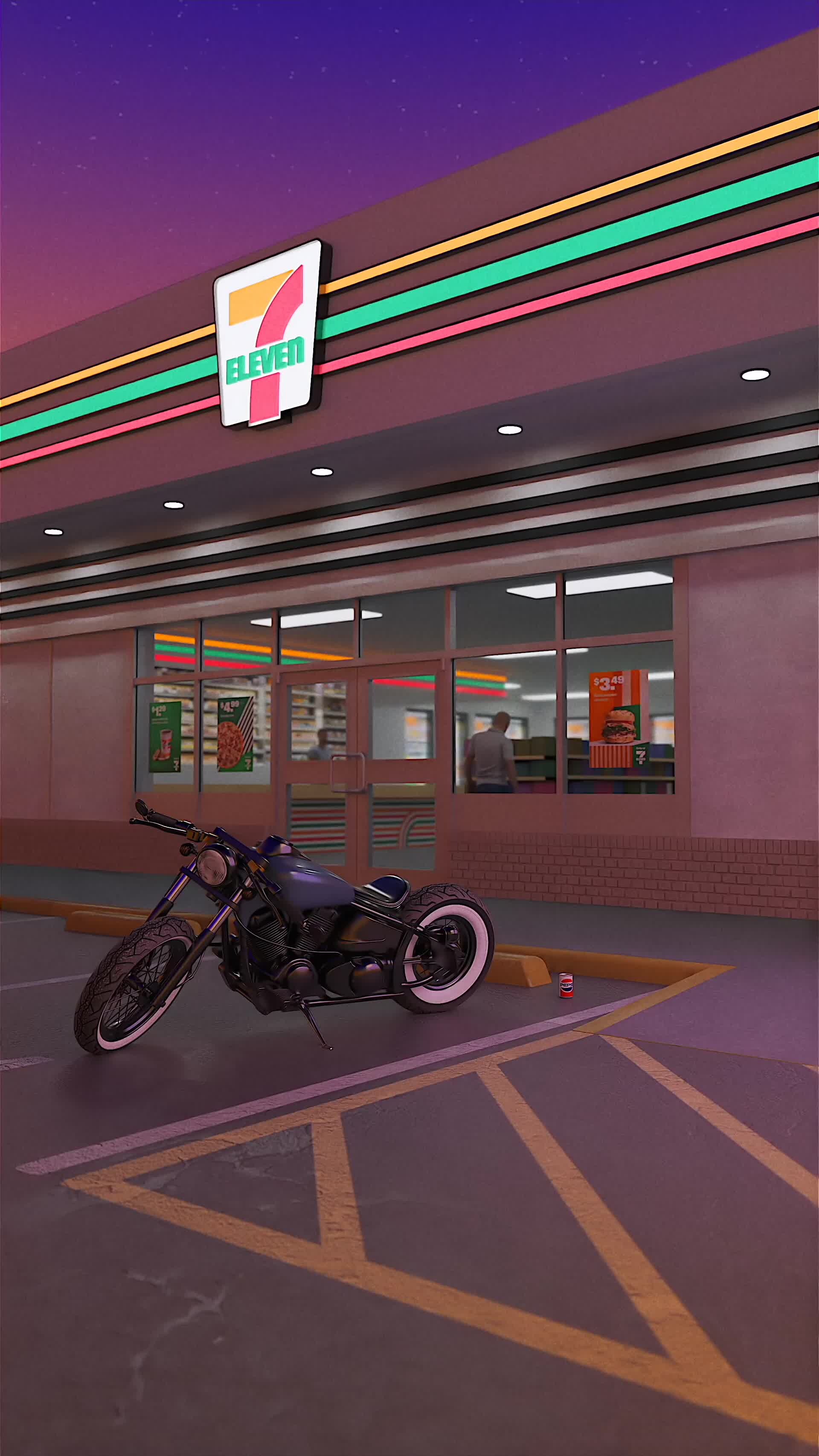 ArtStation - 7eleven