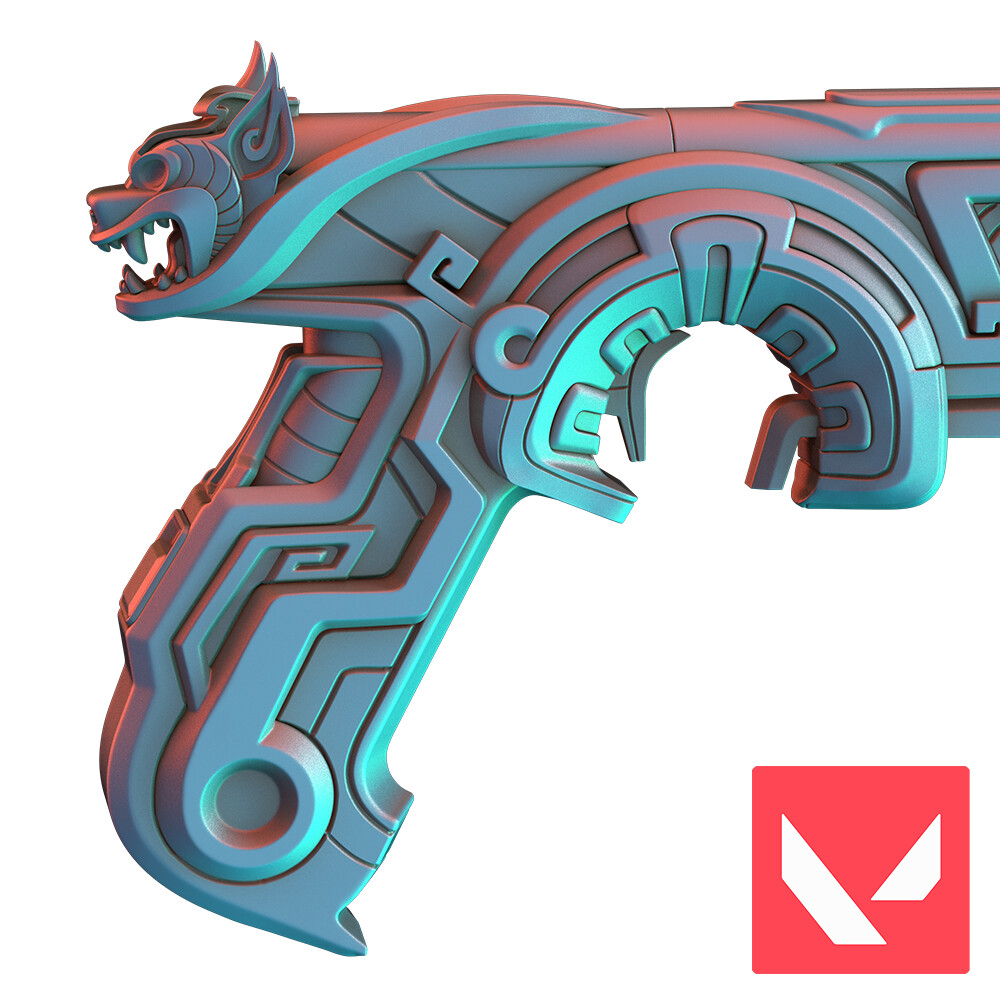 ArtStation - Valorant - Piedra Del Sol / Ghost