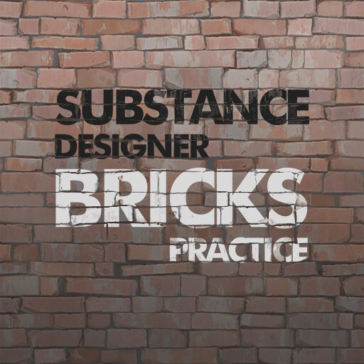 ArtStation - Substance Designer - Brick Practice