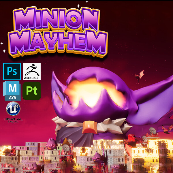 ArtStation - Minion Mayhem Game Characters