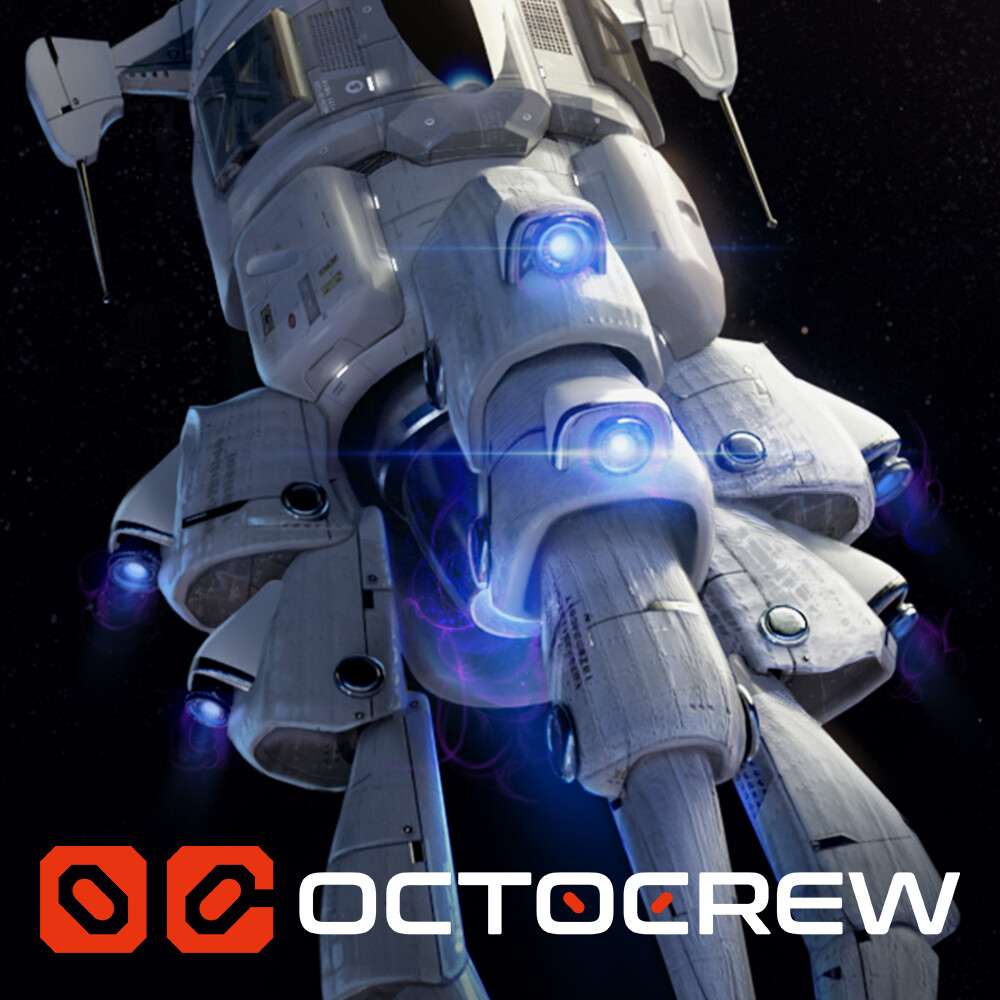 ArtStation - Octocrew I OCTO Galatic Explorer Spaceship