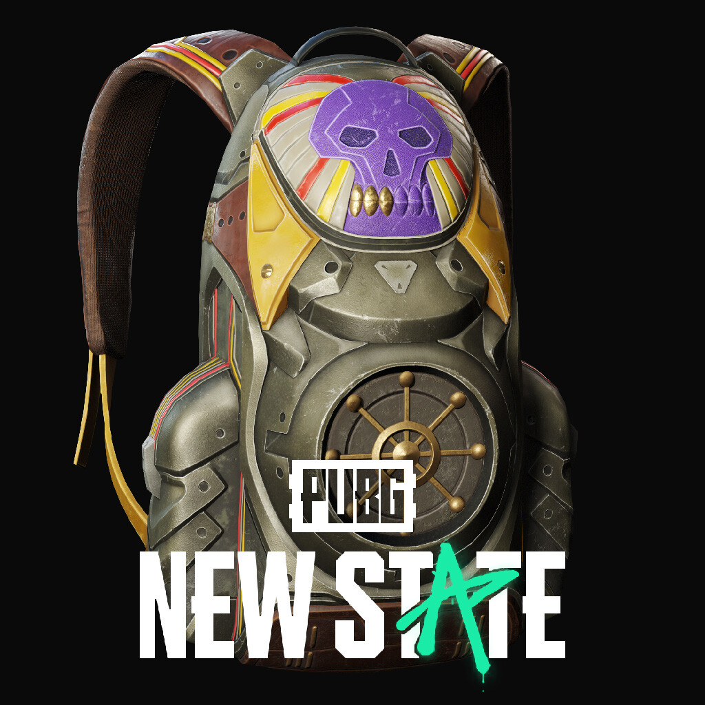 ArtStation - PUBG- Caribbean Ghost Bags LVL 2