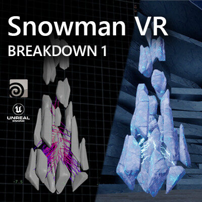 ArtStation - Snowman VR Breakdown Ep 1 : Pillar Assembly | Houdini RBD ...