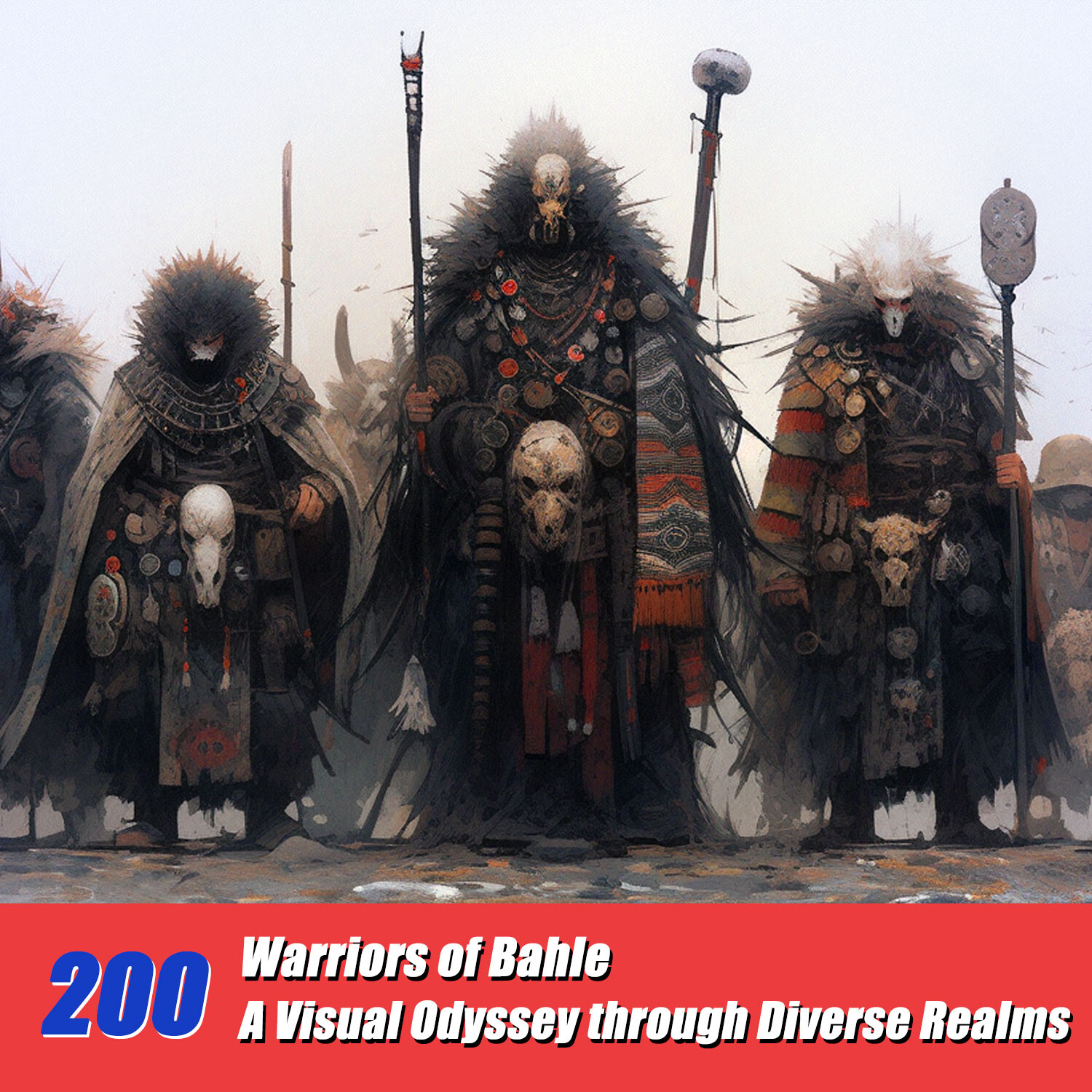 ArtStation - Warriors of Bahle: A Visual Odyssey through Diverse Realms