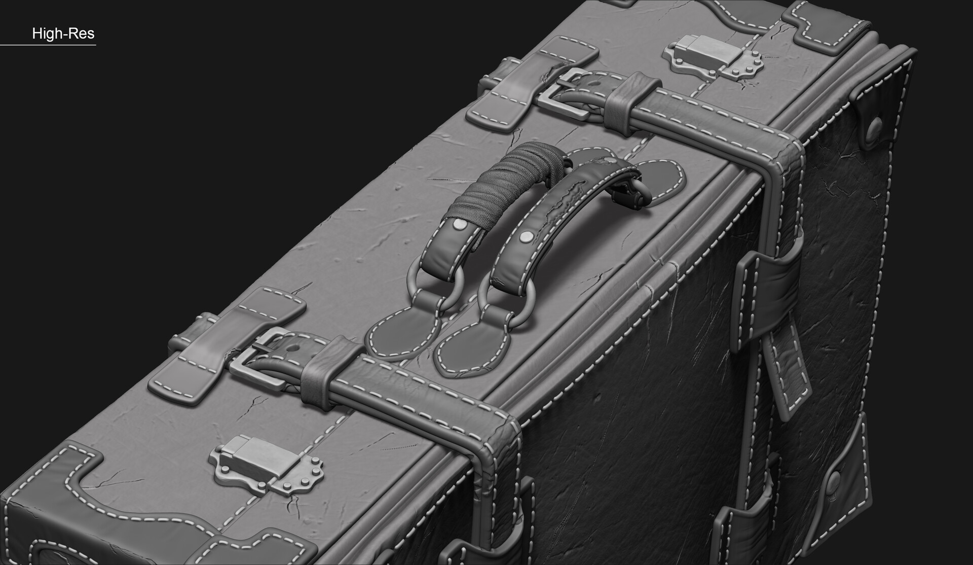 ArtStation - Old Briefcase - HighRes