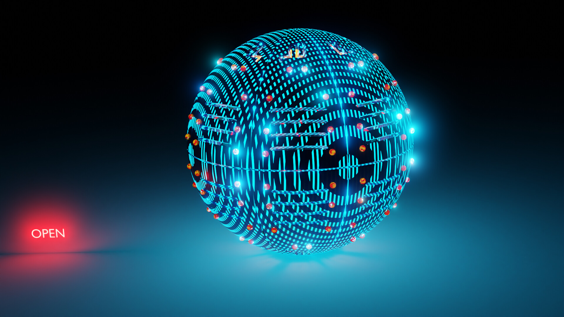 ArtStation - Sphere Robot 3d Model in Blender