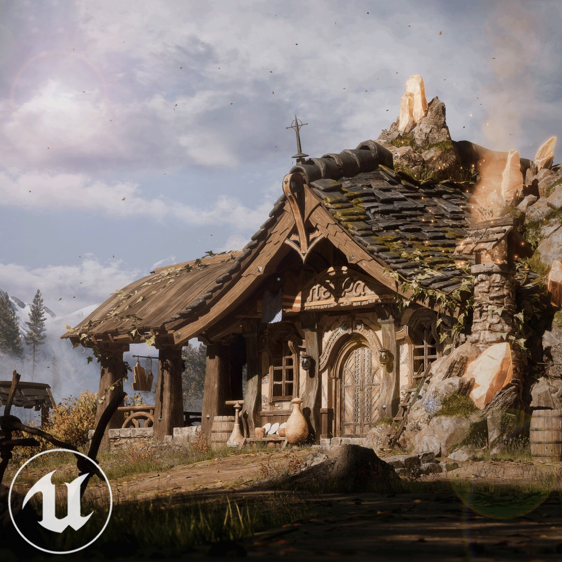 ArtStation - Crystals and Crafting - Real-Time 3D Environment (UE5)