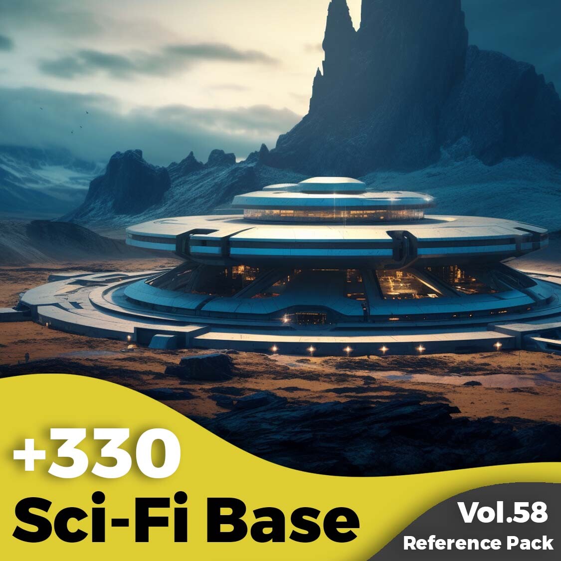 ArtStation - +330 Sci-fi Base Concept (4k) | Vol_58