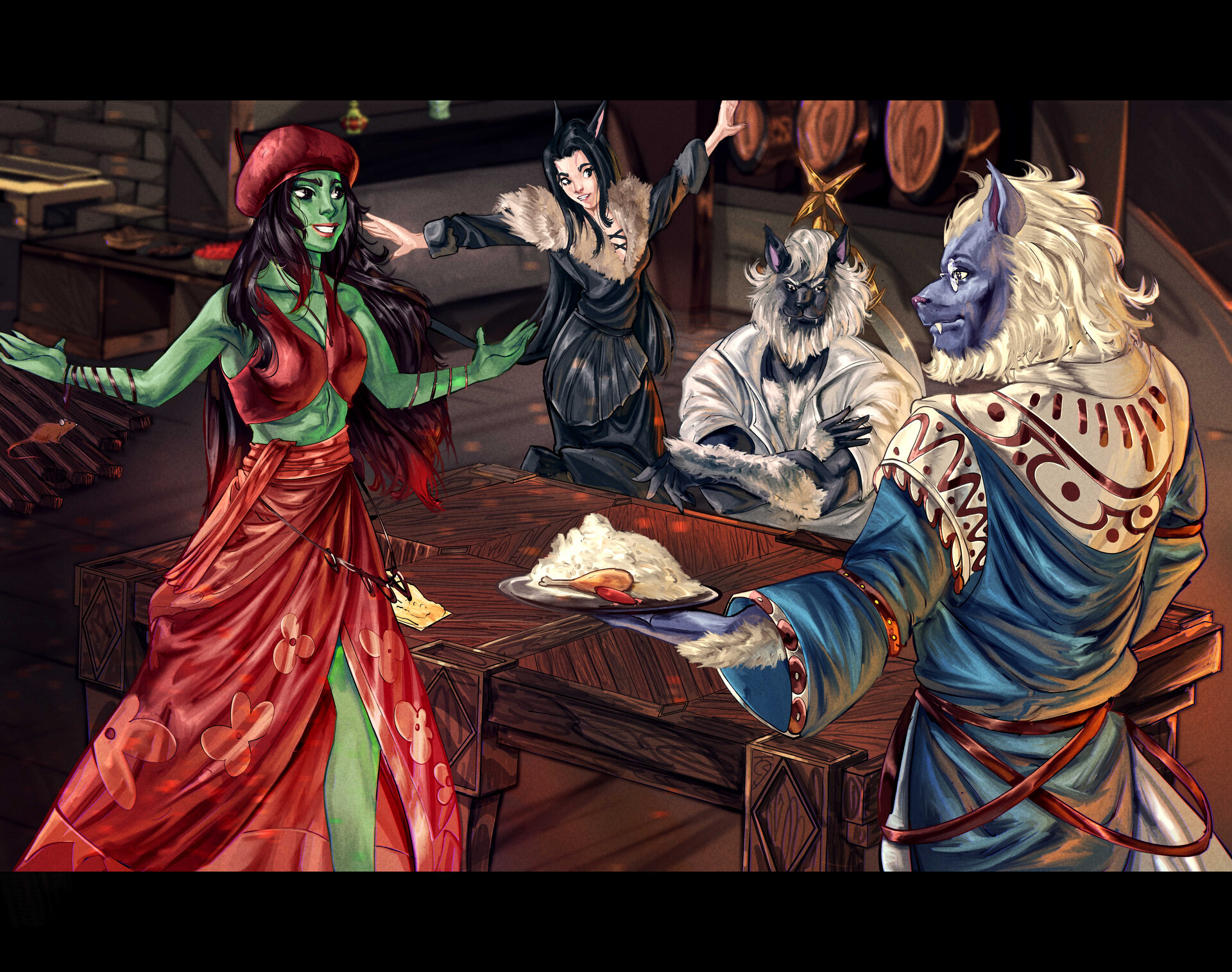 ArtStation - FF Scene (commission)