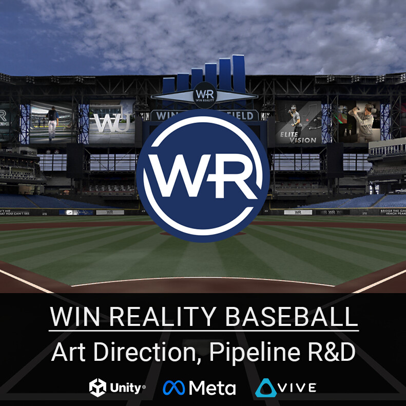 ArtStation - WIN Reality Baseball: Art Direction