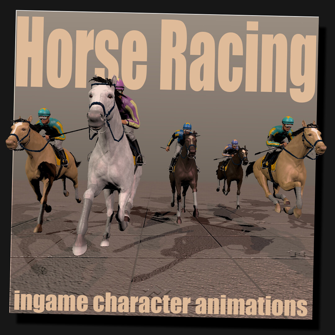 ArtStation - Horse Racing