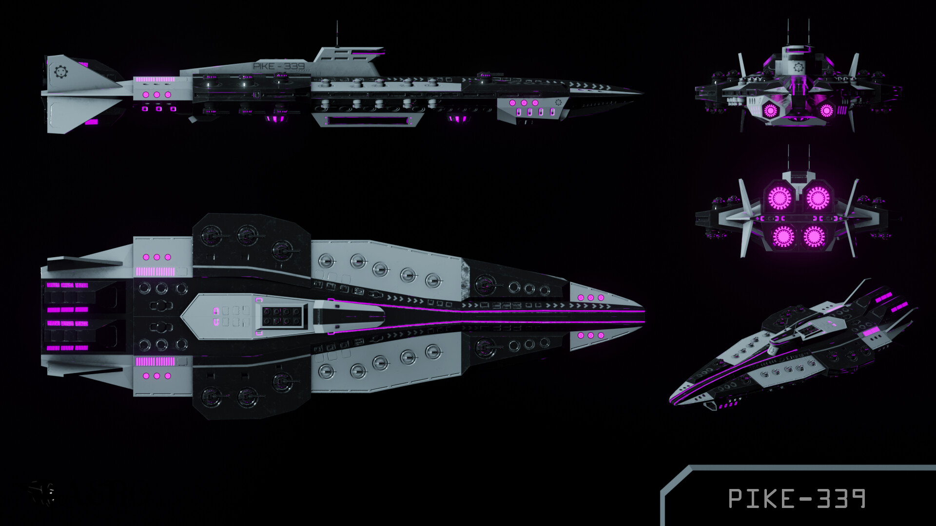 ArtStation - SpaceShip Pike-339