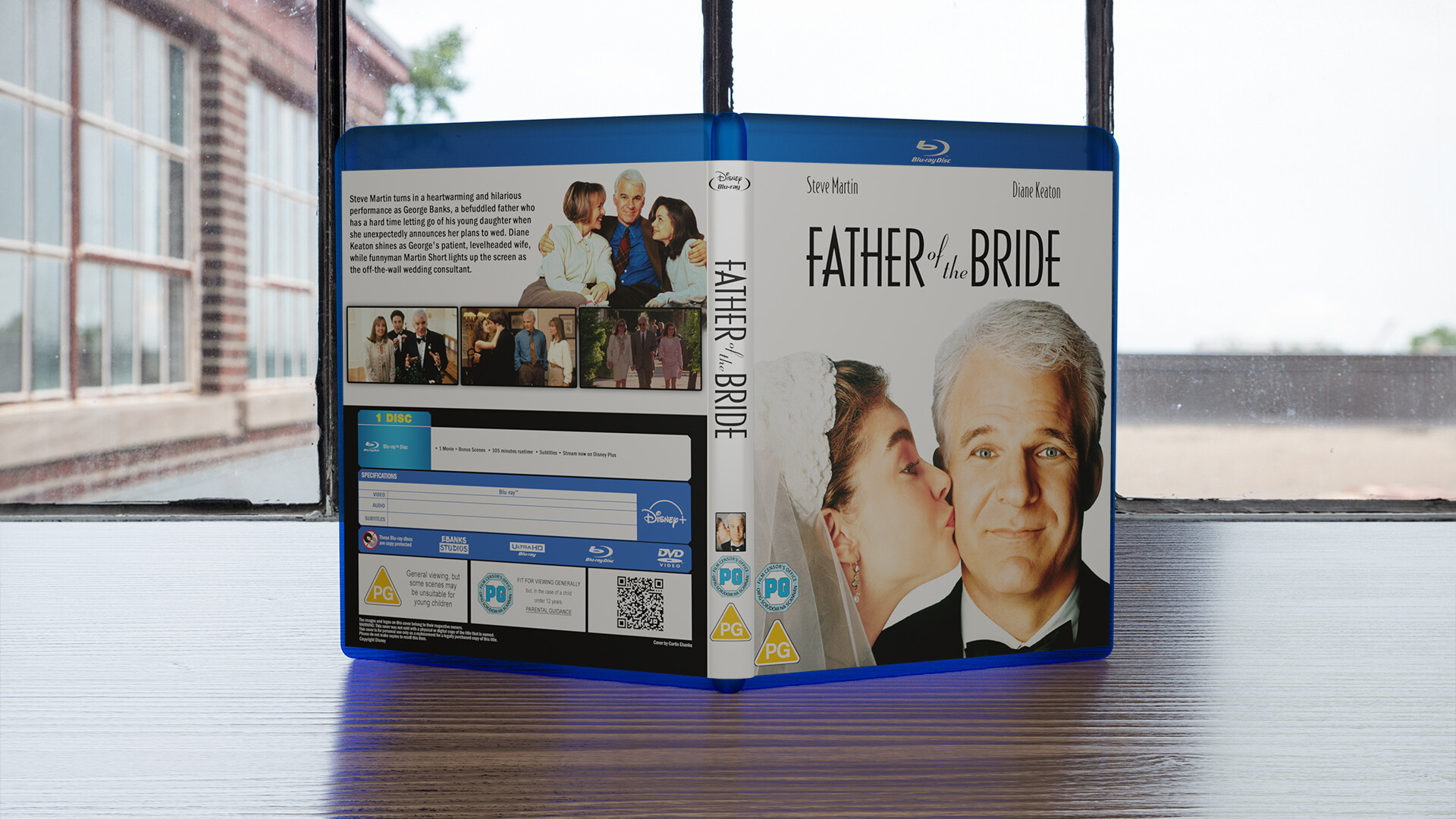 ArtStation - Father of the Bride (1991) Custom Blu-ray Cover