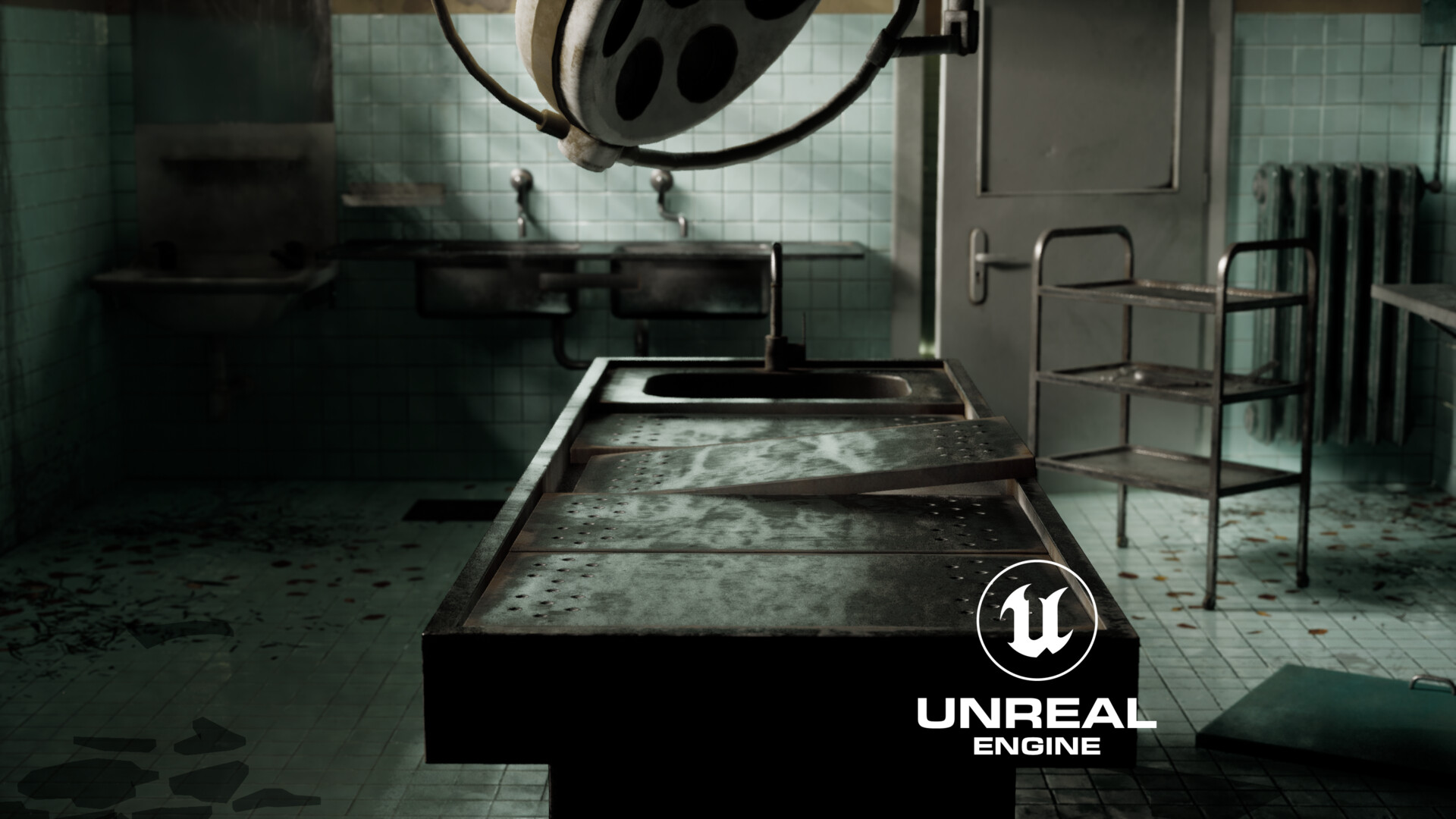 ArtStation - Abandoned dissecting room