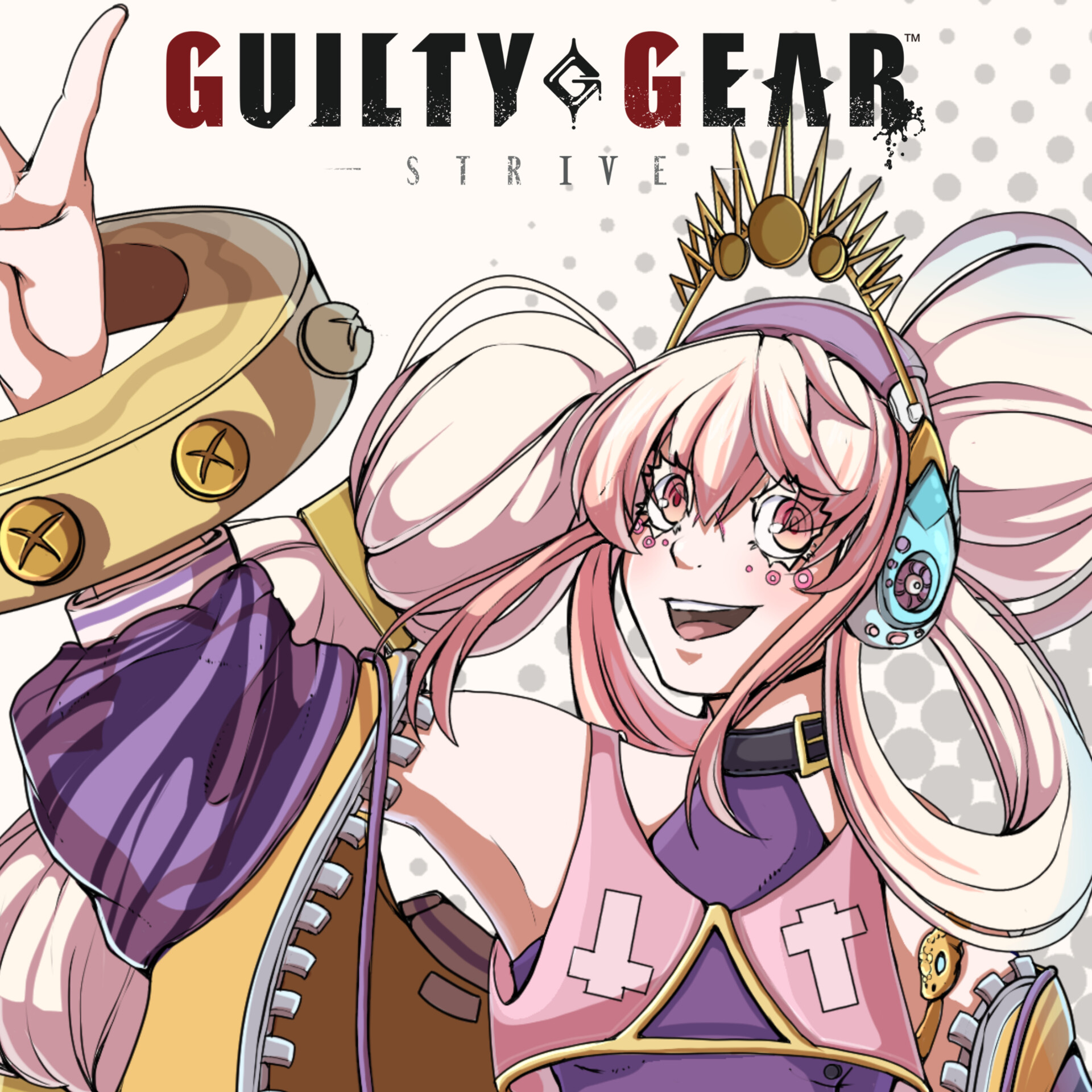 ArtStation - Nirin, Loop surfer. Guilty Gear Fan Character Design