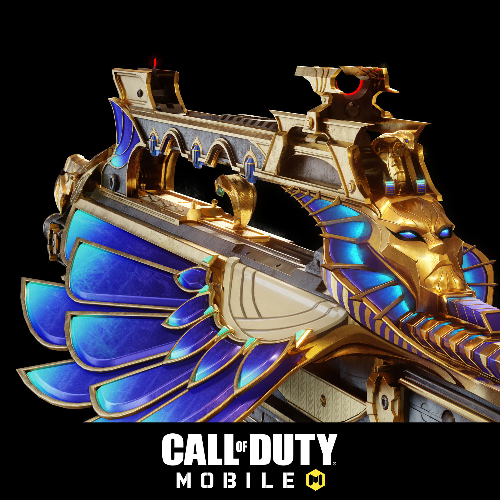 ArtStation - CODM - Legendary FFAR1 Pharaoh's Words