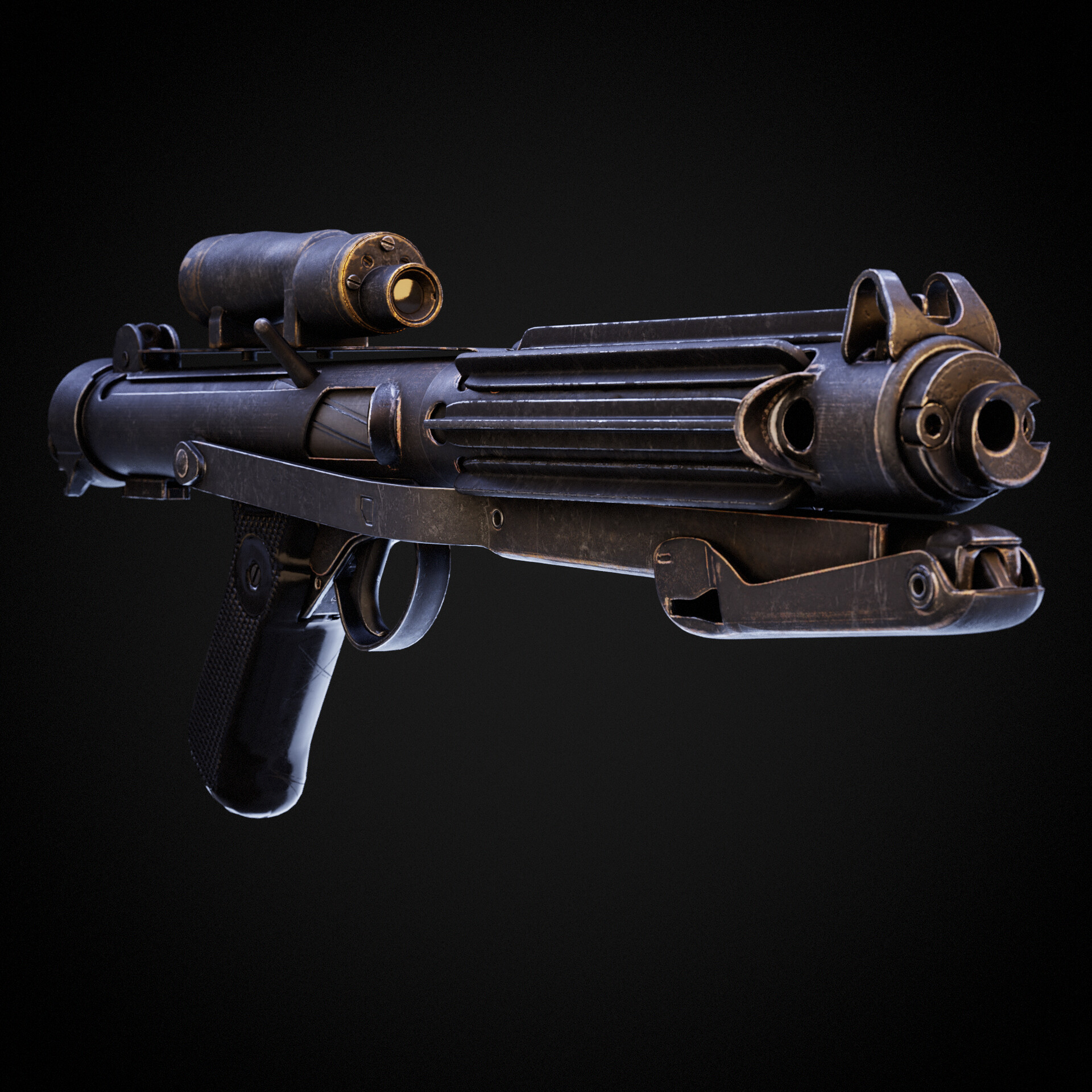 ArtStation - Stormtrooper Blaster Prop for Unreal Engine 5