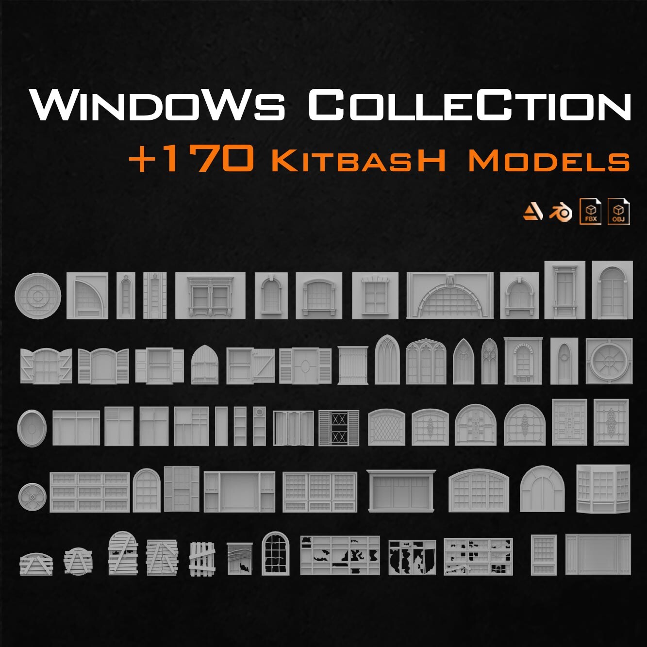 ArtStation - Windows Collection