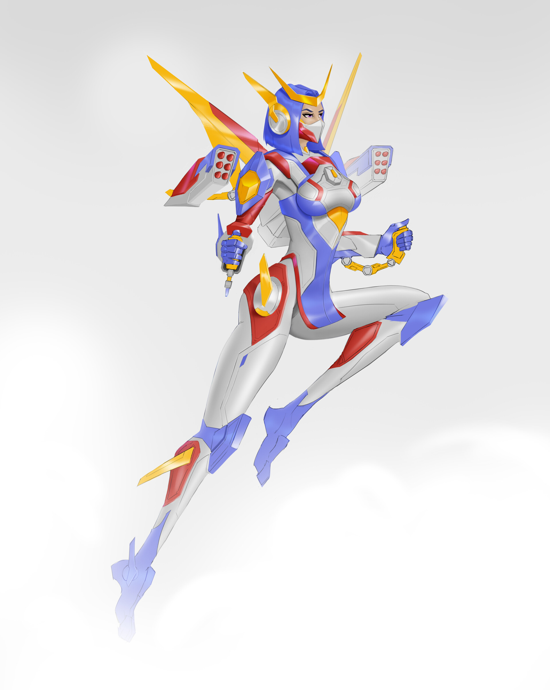 ArtStation - Valkyrie Skin Concept / Apex Legends inspired