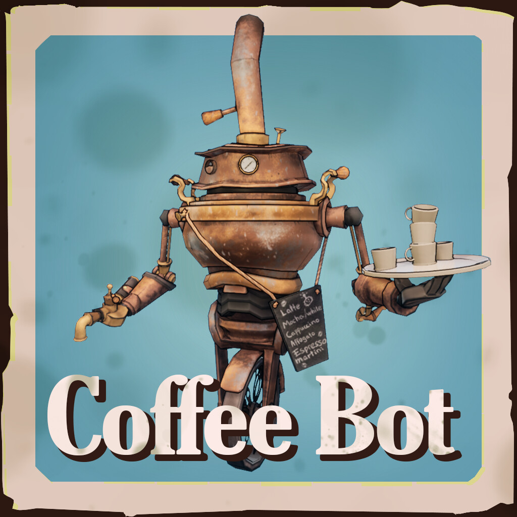 ArtStation - Coffee Bot