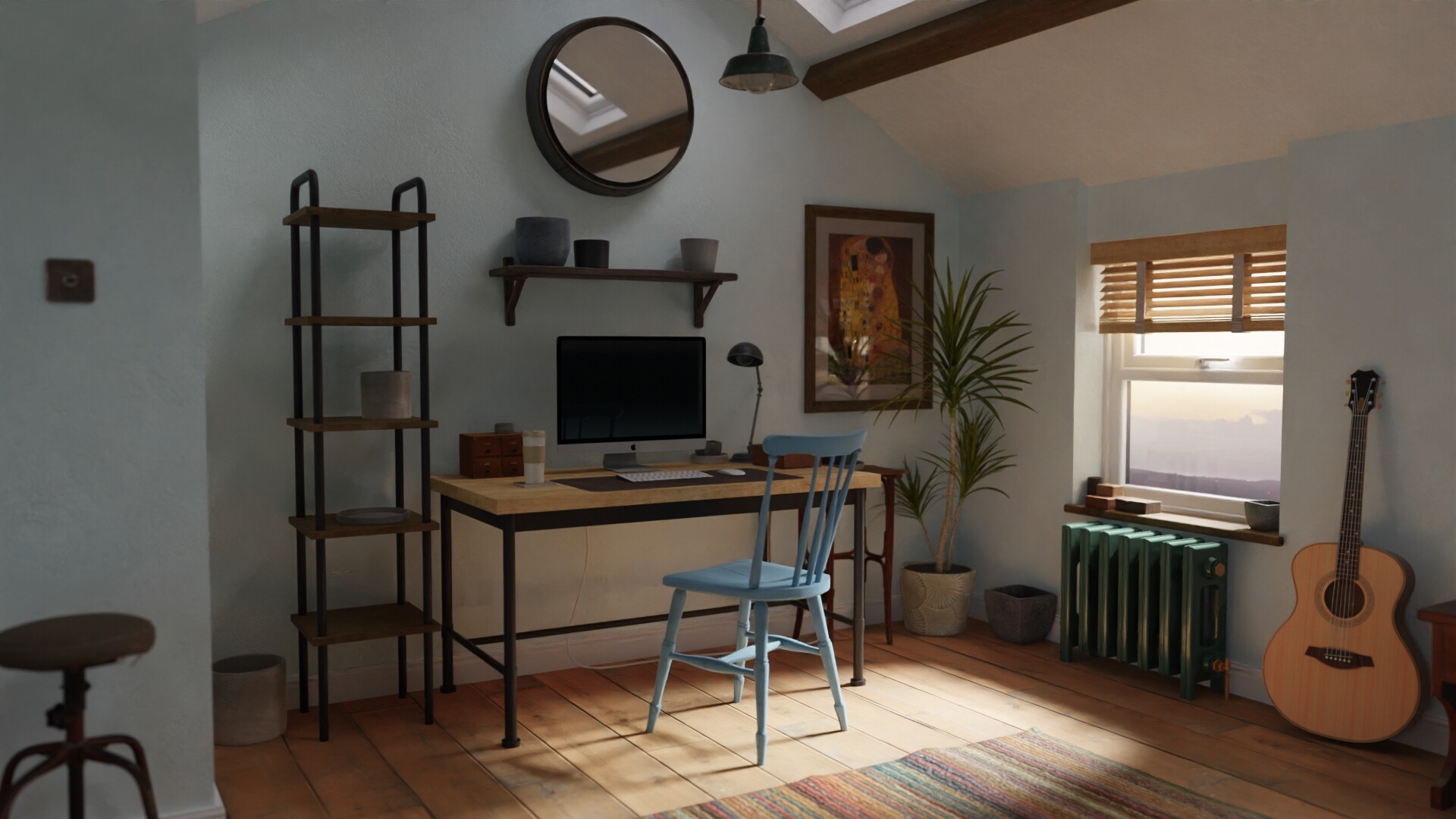 Tom Kitchen - Home Office Interior Design Concept