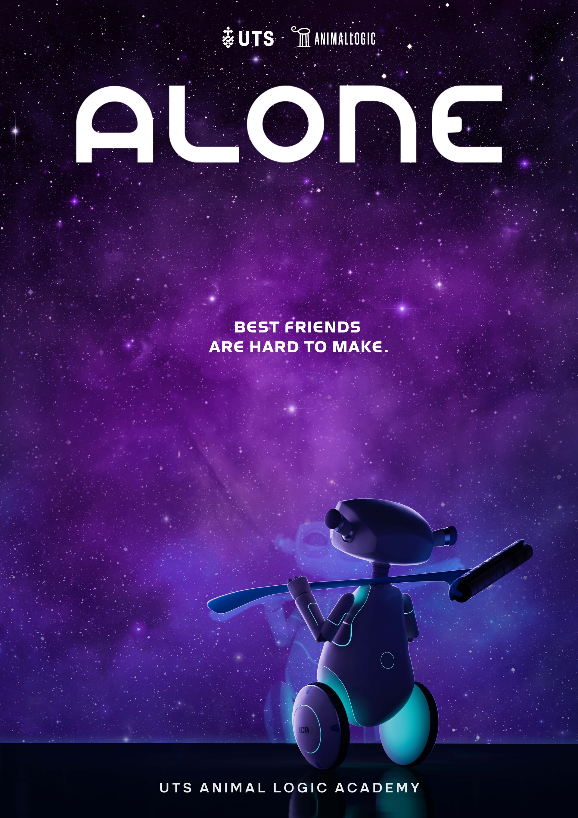 ArtStation - ALONE - Final Poster Design