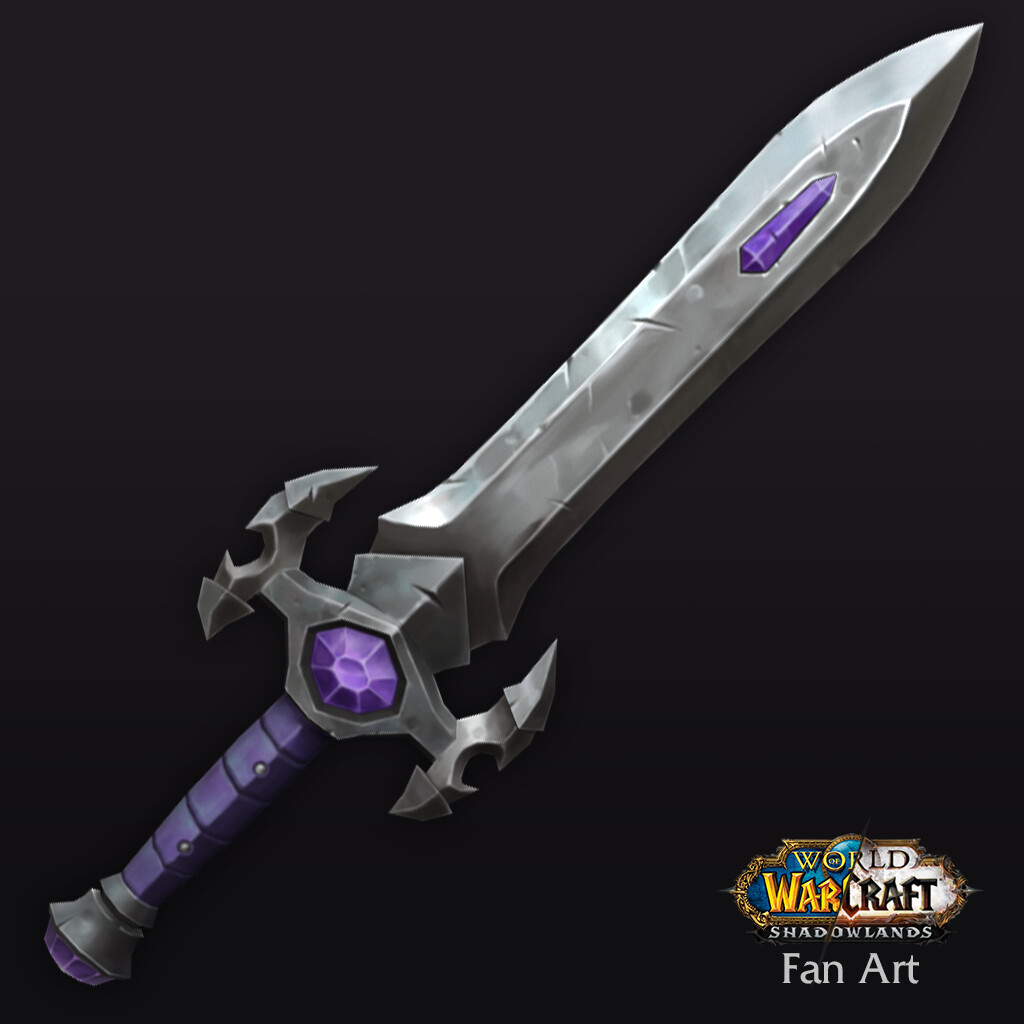 ArtStation - WoW style sword