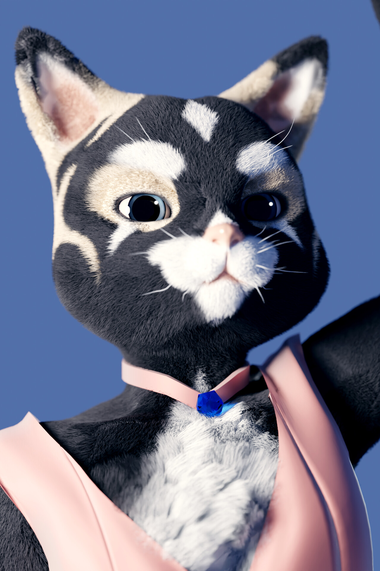 ArtStation - Antro Dancing kitten