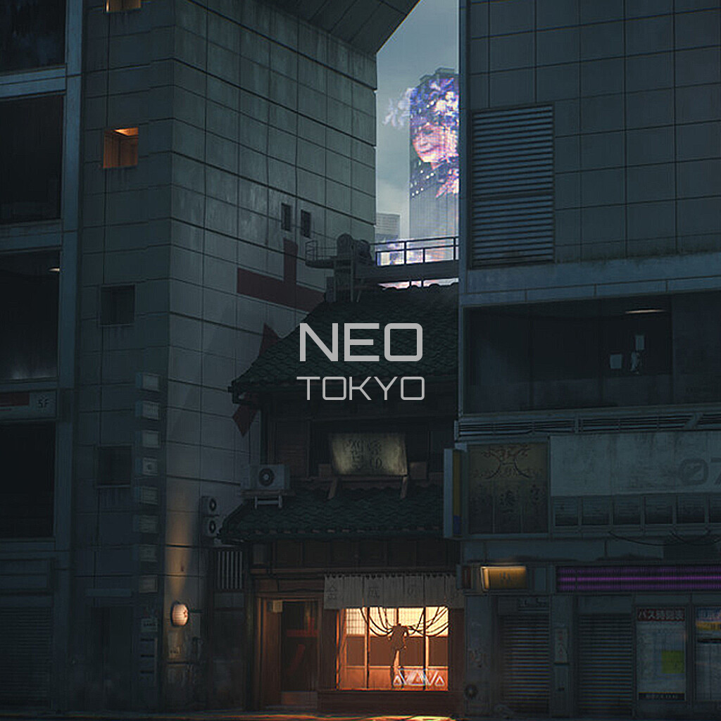 ArtStation - Neo Tokyo Artstation Challenge