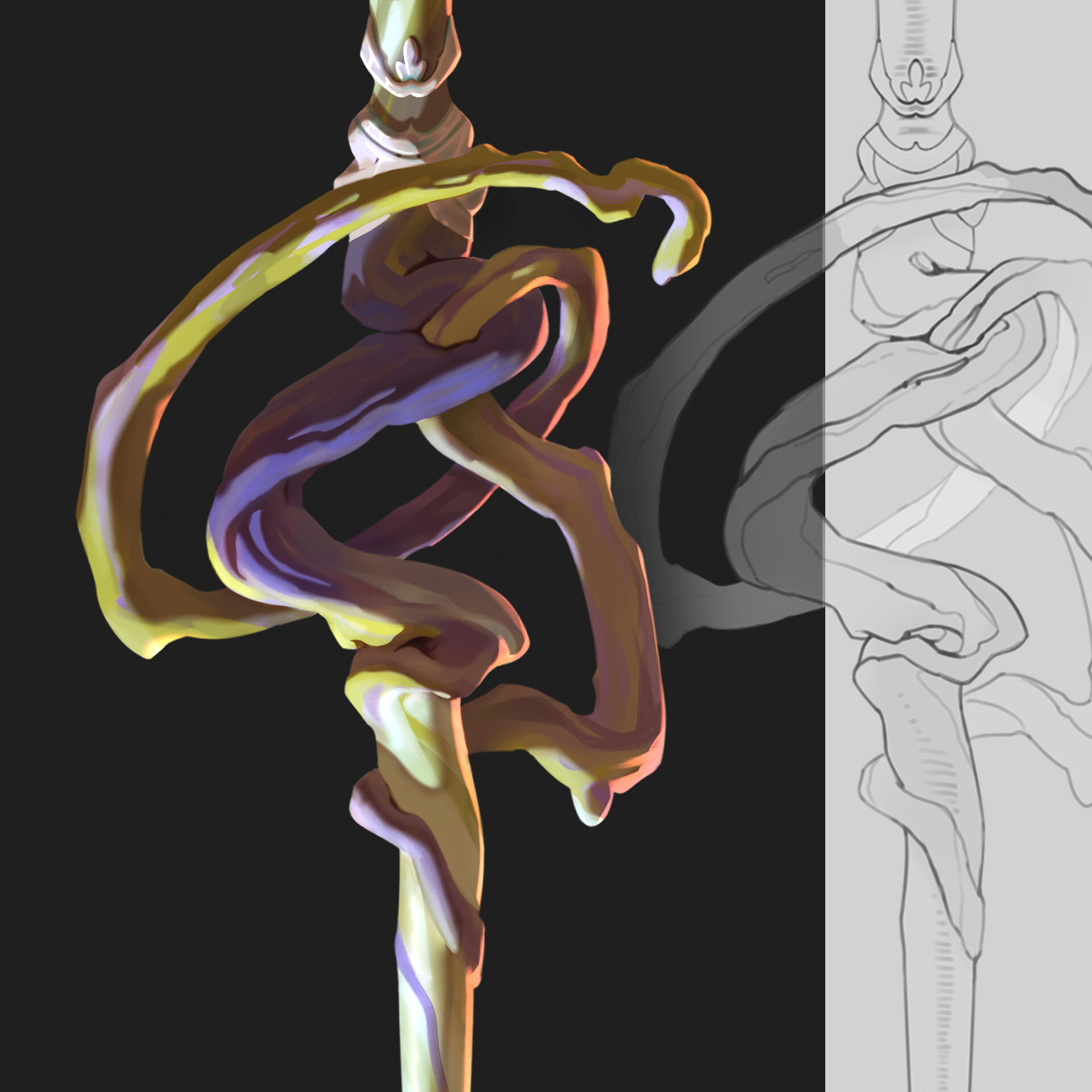 ArtStation - Concept Magic Wand