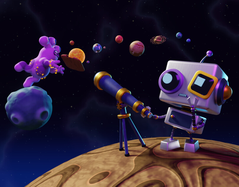 ArtStation - Space Trip