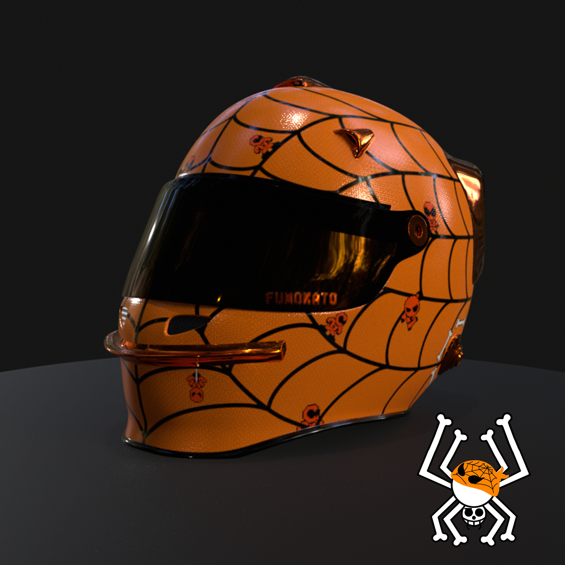 Atayi Yoann - Fumokato F1 Helmet