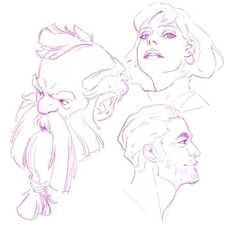 ArtStation - Purple Portraits Vol.1