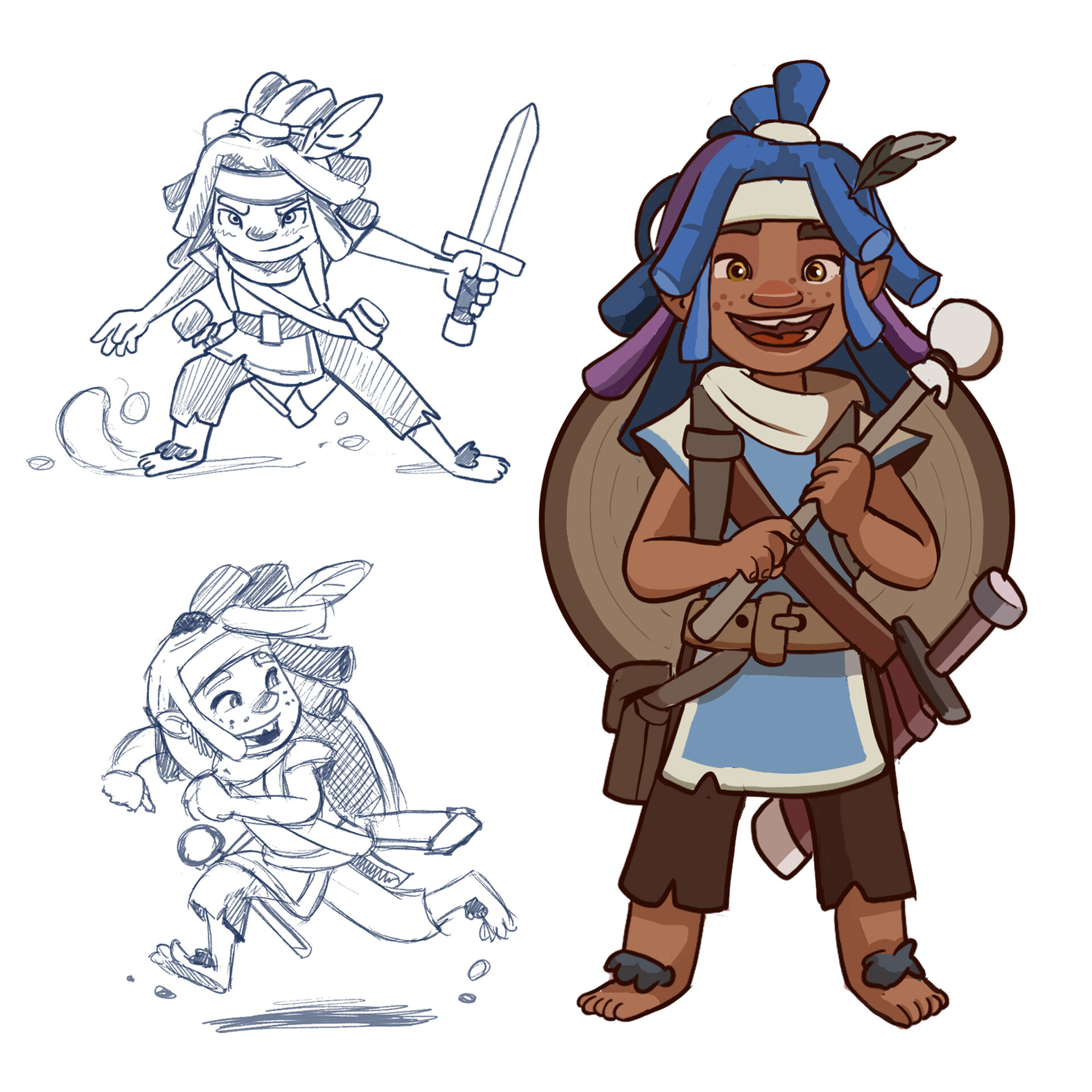 ArtStation - DnD | Character practice