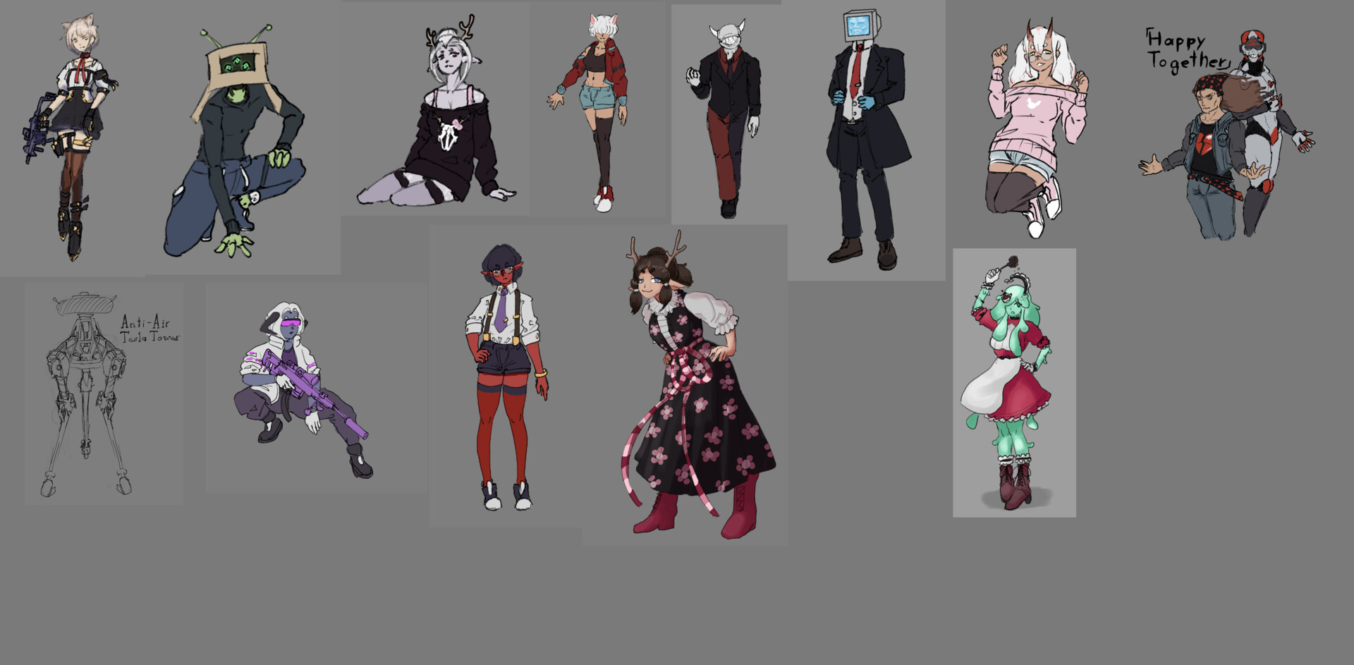 ArtStation - Random Character Illustrations 1