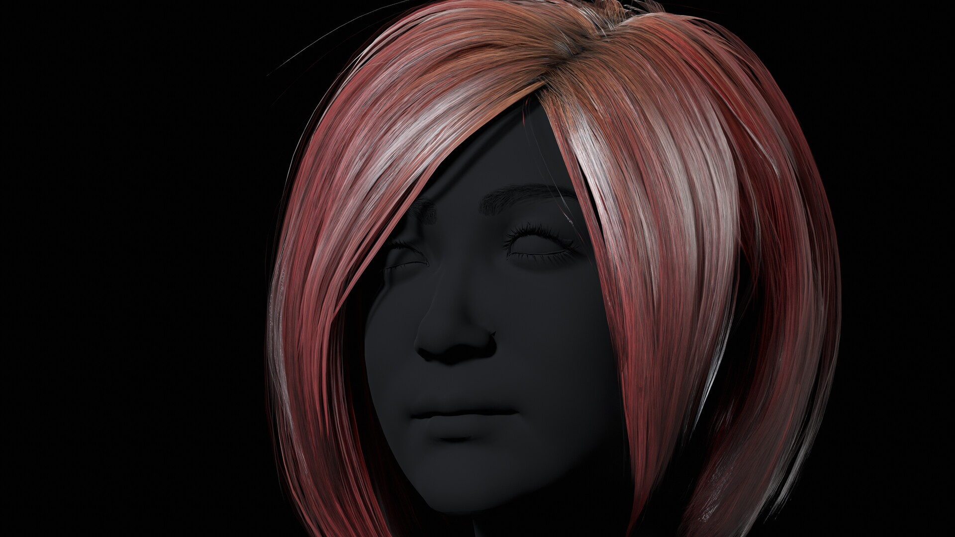 Andrei Valeanu - H128 Real-time pbr hair