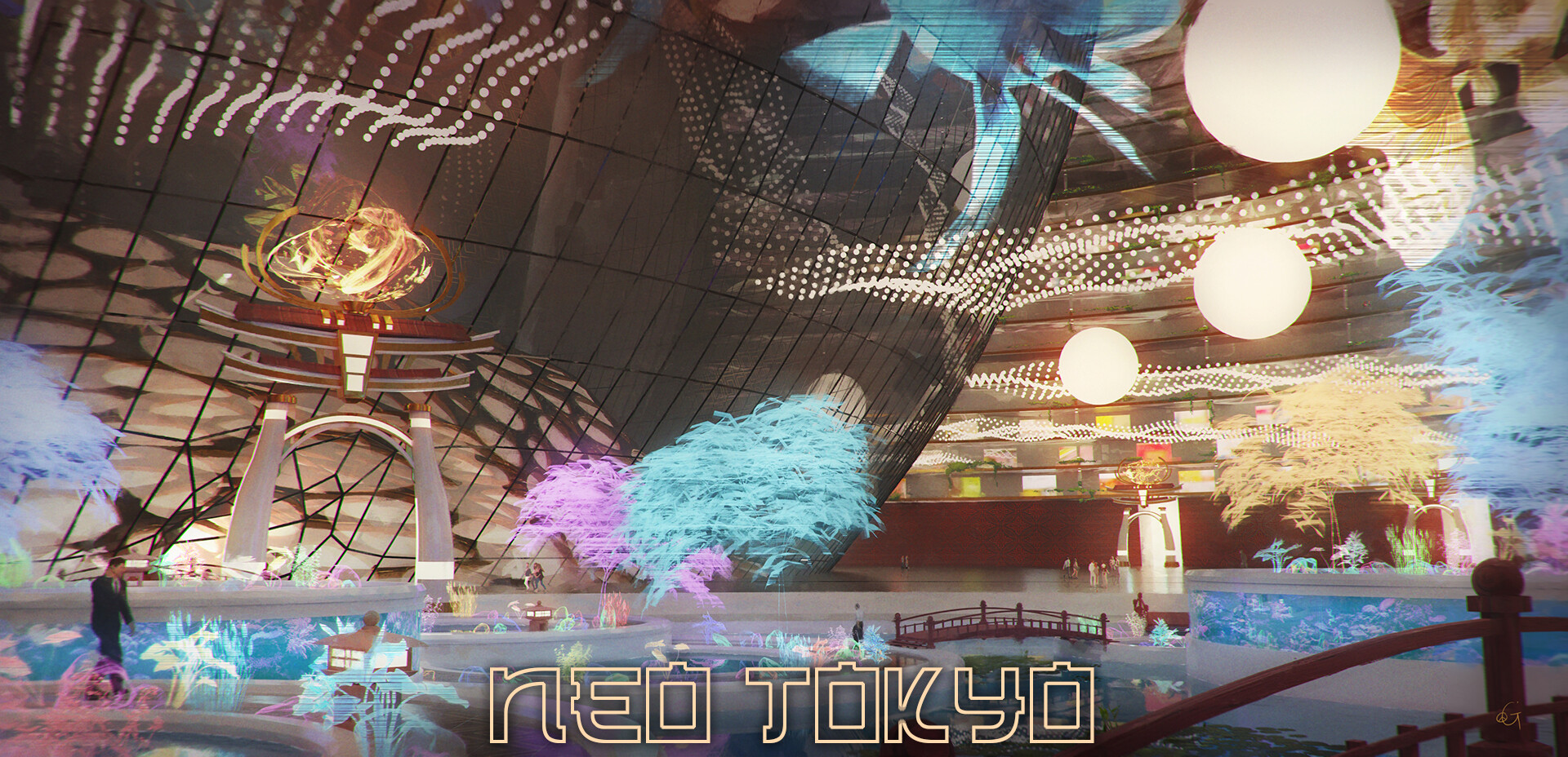 ArtStation - NEO TOKYO - Environment 02 - Artstation Challenge
