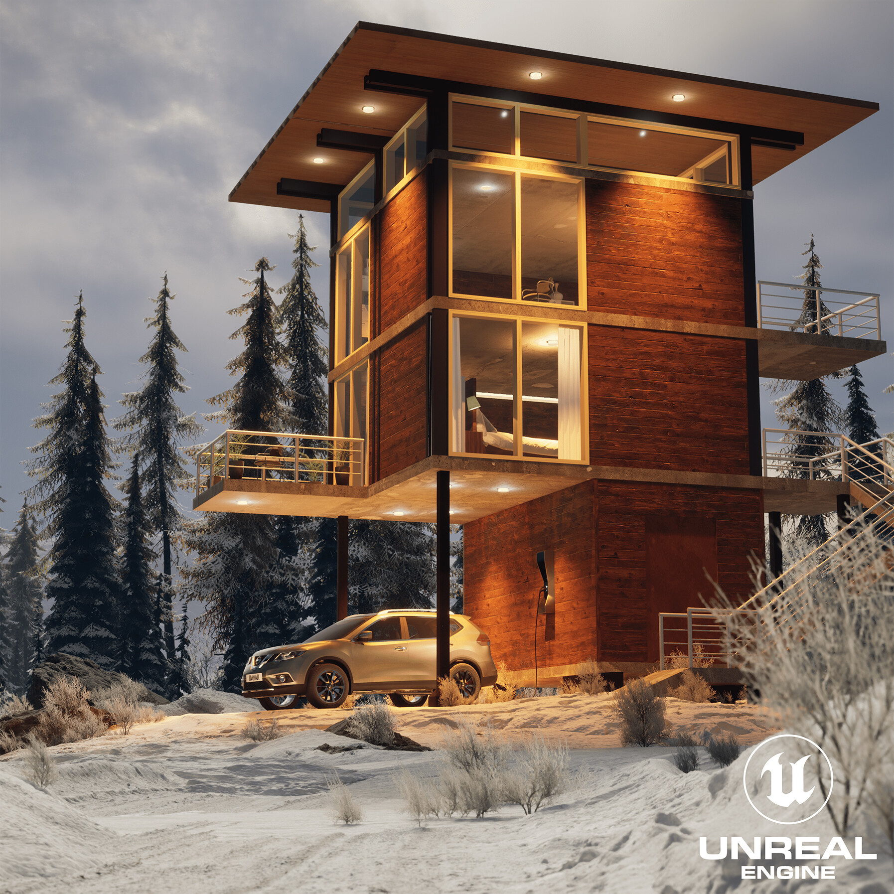 ArtStation - Vehicle-EV Charging Home kit