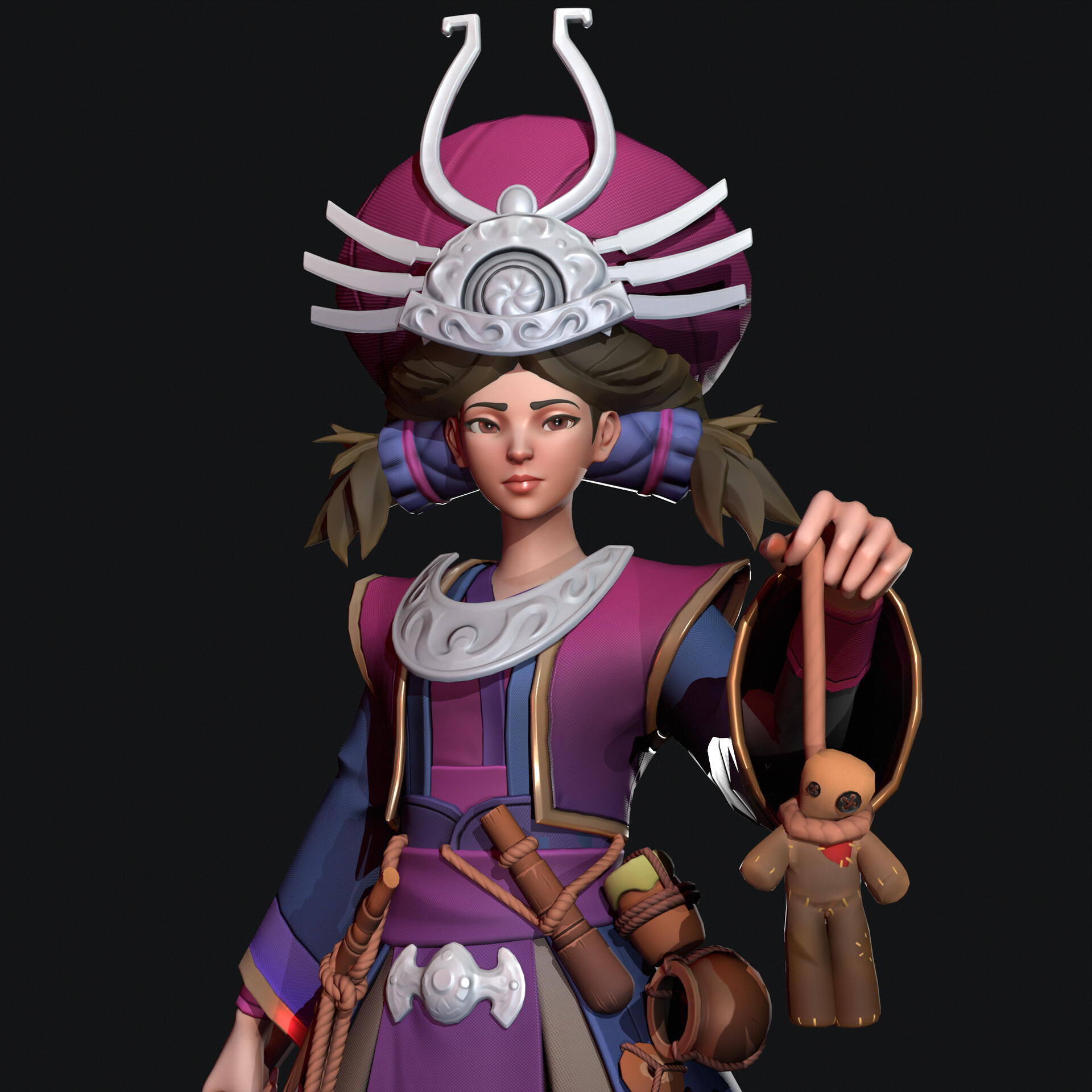 ArtStation - Shaman Girl