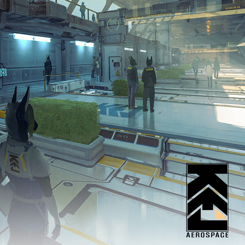 Aidelank - commission - landcarrier interior