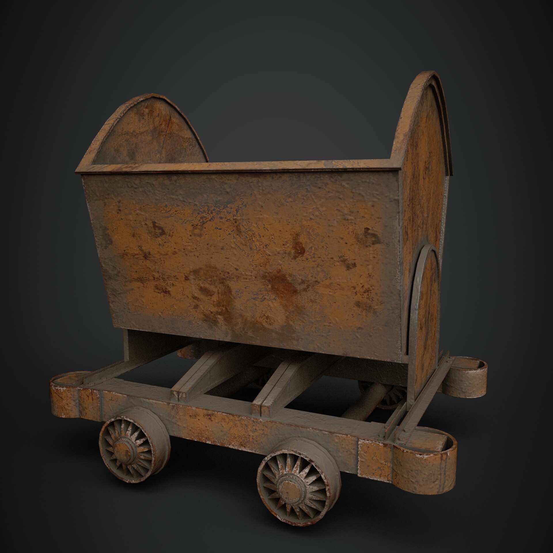 ArtStation - Mine Wagon