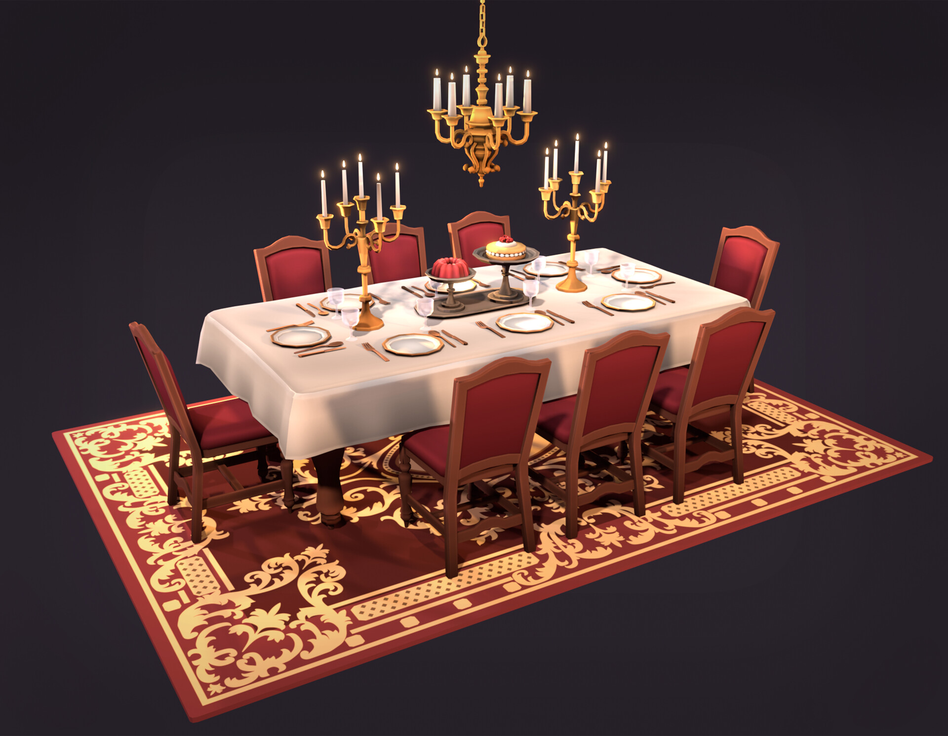 ArtStation - Dining Table