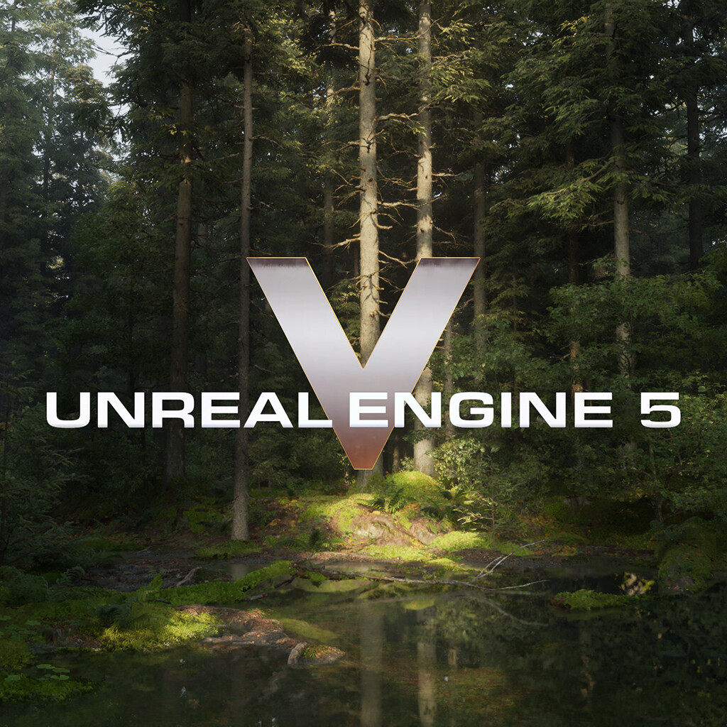 ArtStation - UE5 Nordic Moss Forest