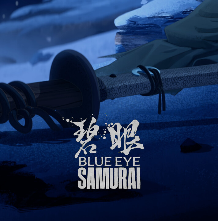 ArtStation - Blue Eyes Samurai