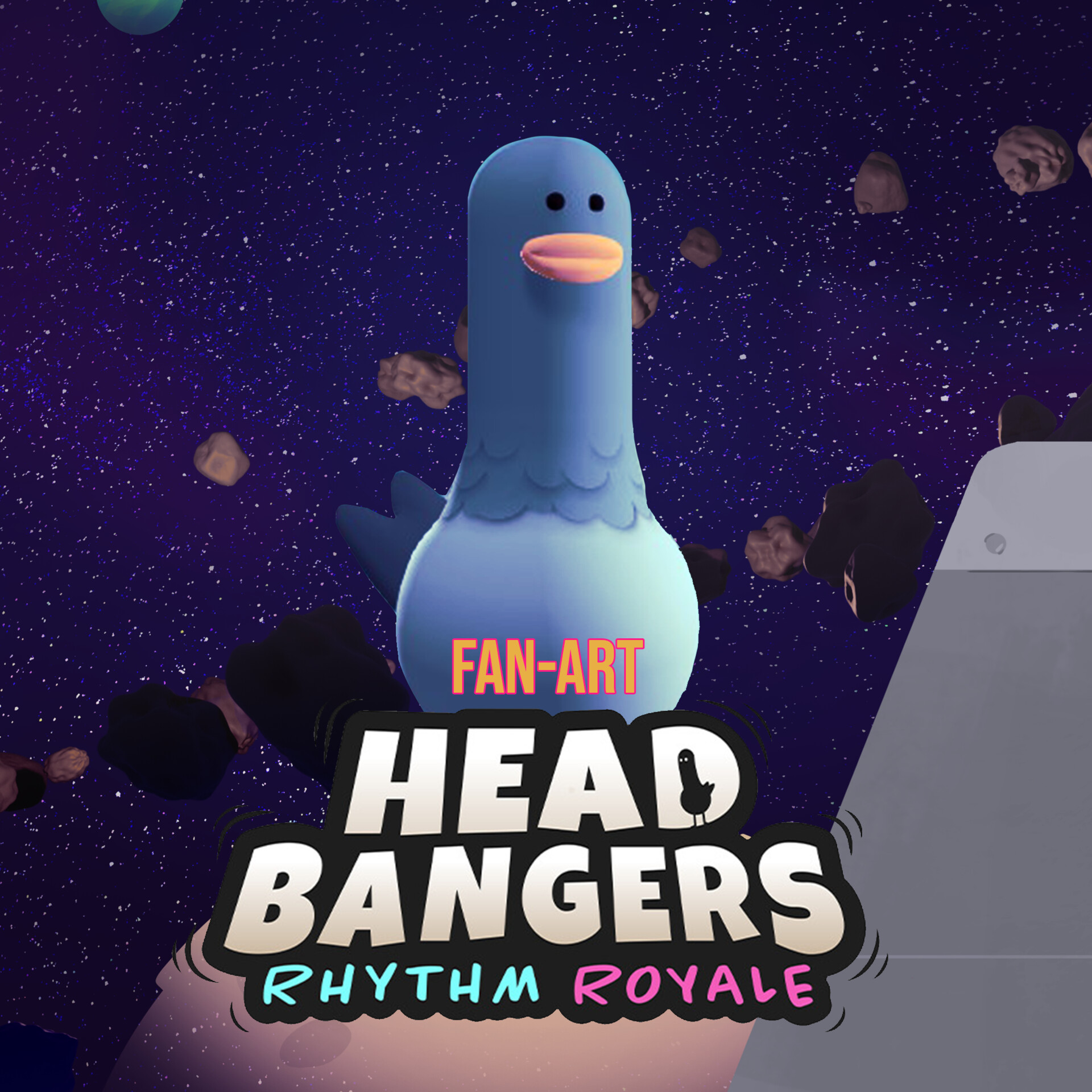 ArtStation - Headbangers fan concepts - Space jam